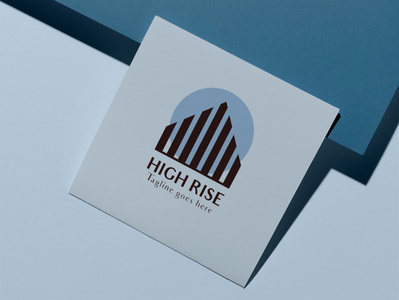 HIGH RISE- Logo design mockup for a builder's/real estate market by ...