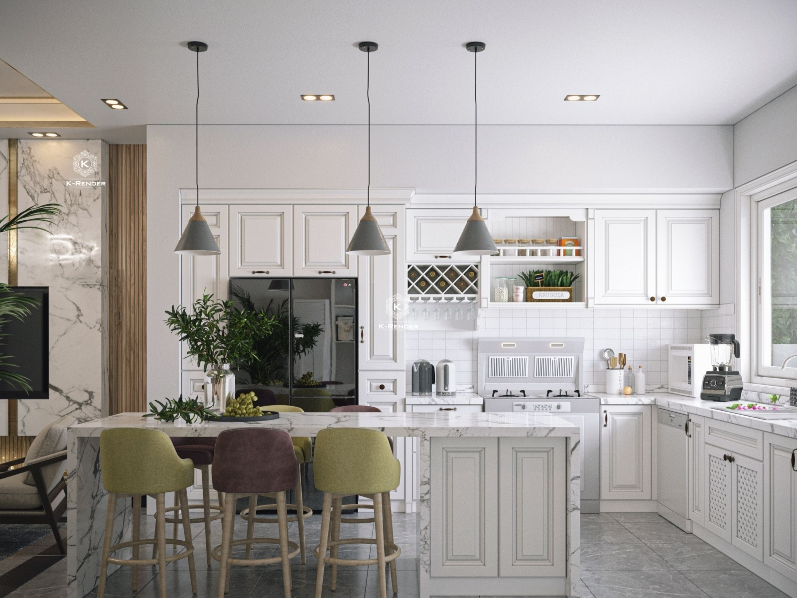 Cabinet rendering | K-render studio by K-Render Studio on Dribbble