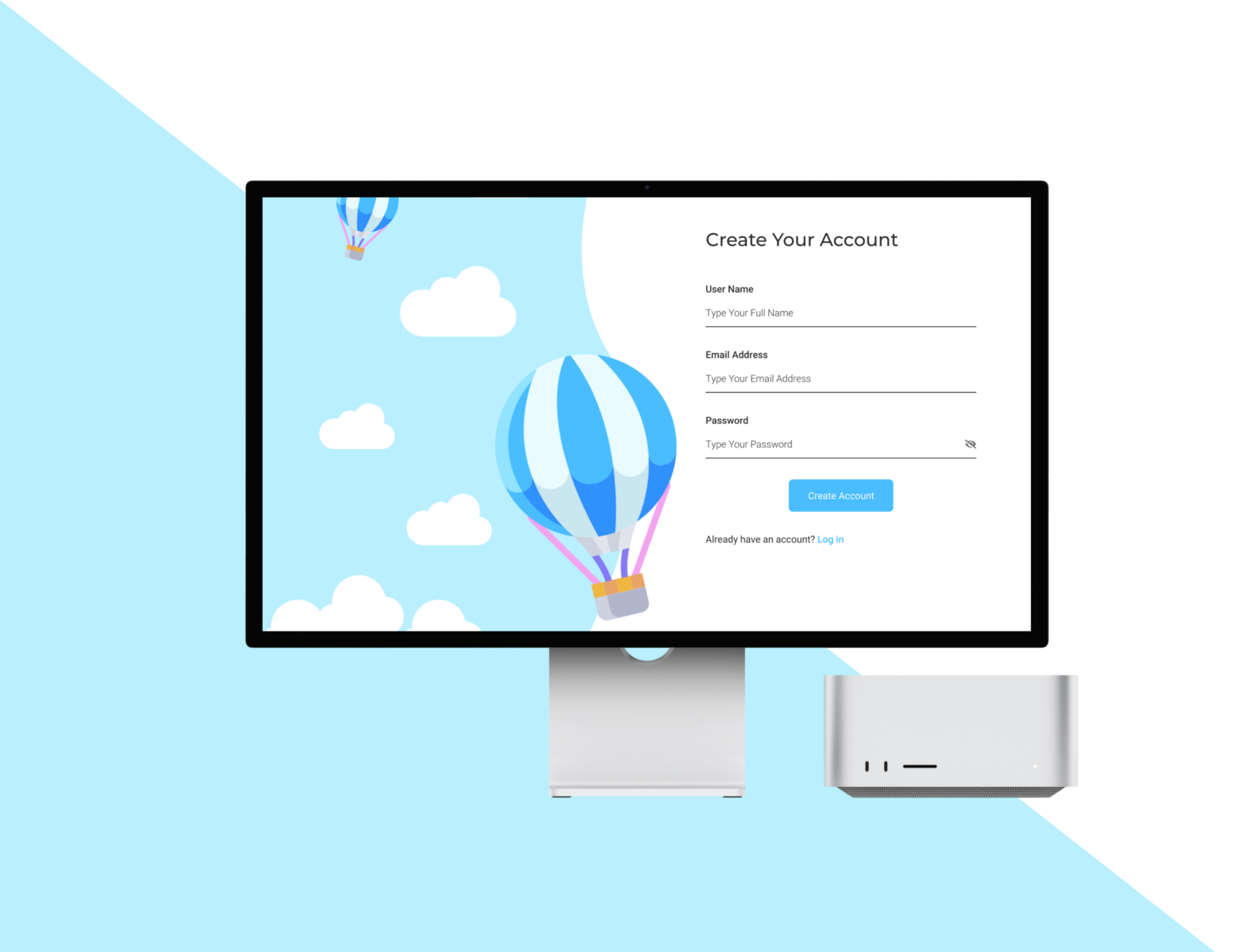 Daily UI Challenge (Day 1 - Sign Up) by Chuu Myat Thwe Oo (Chuu) on ...