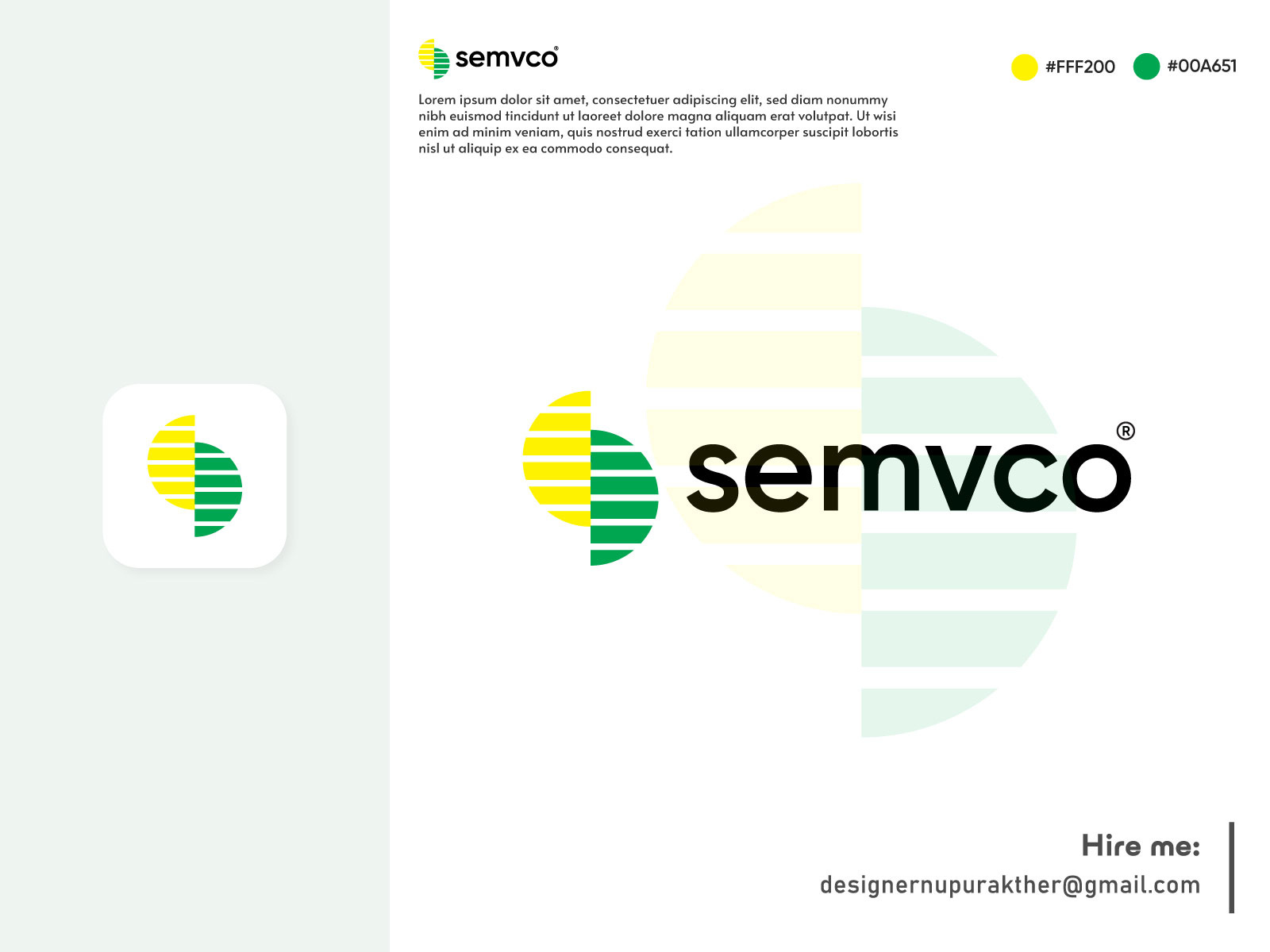 Semvco logo design by Nupur Akther - Logo Designer on Dribbble