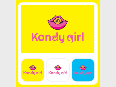 Logo Name: Kandy Girl by Rakib Logo Design on Dribbble