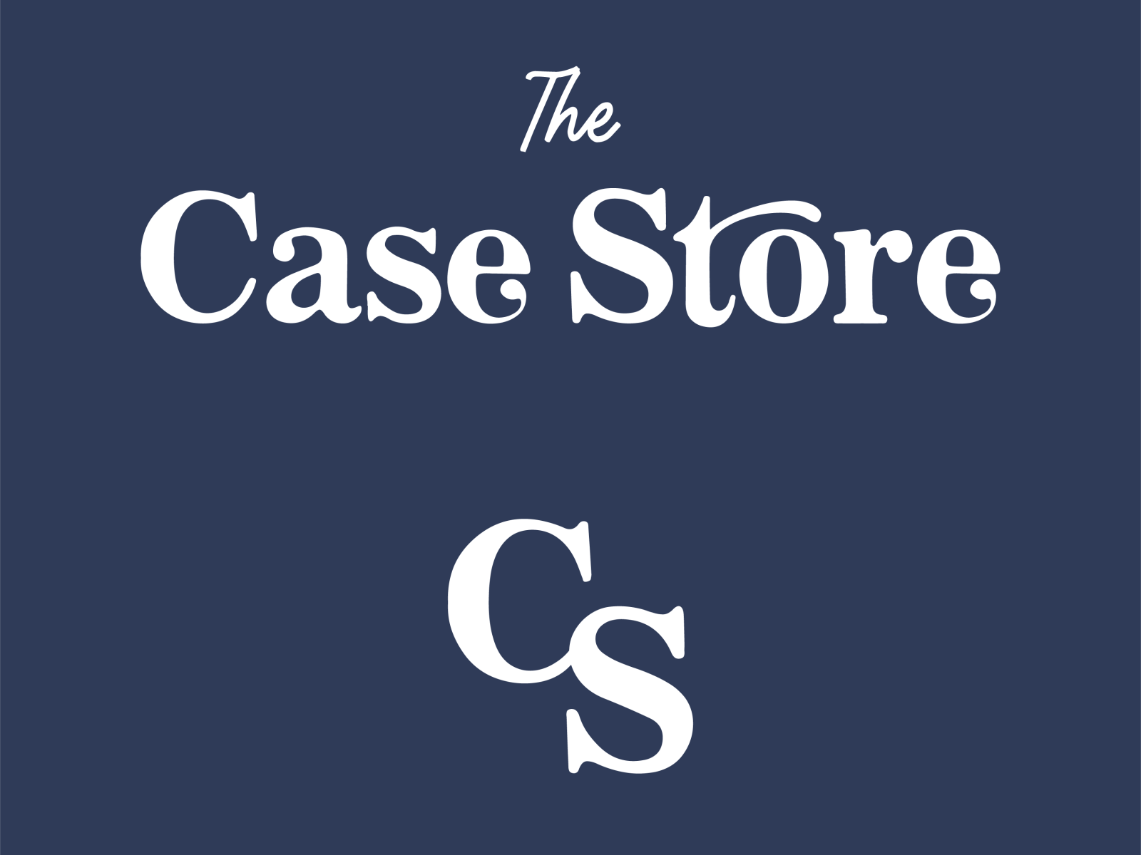 Logo for The Case Store by Becca on Dribbble