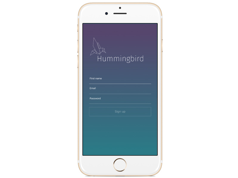 Hummingbird app by Clarice Trevisan on Dribbble