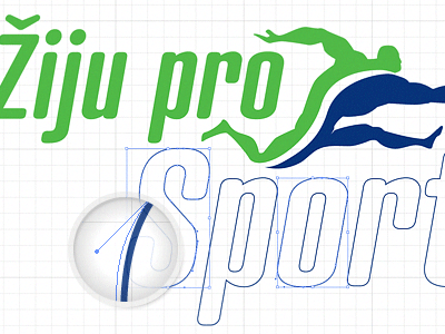 Ziju pro sport - logo draft by Martin Gross on Dribbble