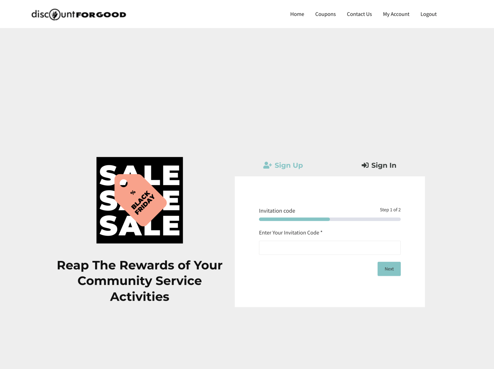 Coupons website by Sana Azmeh on Dribbble