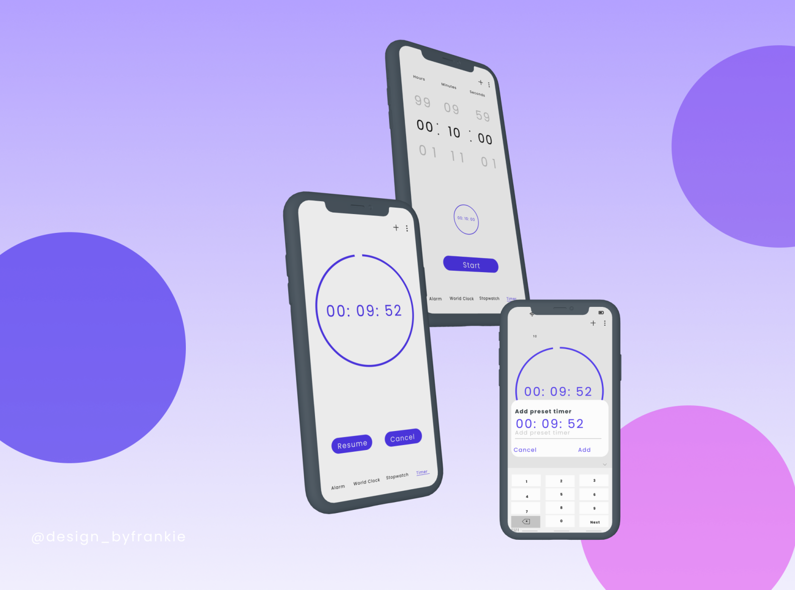 Countdown timer by Francisca Ogaga on Dribbble