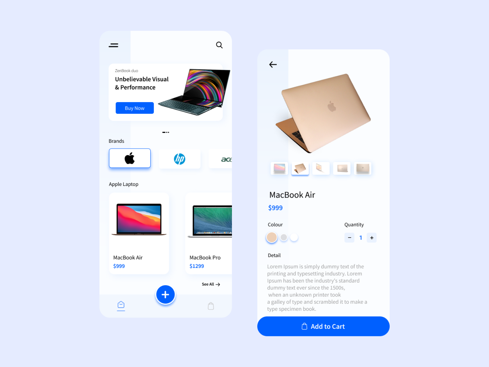 Laptop Store App Design by MyProMax on Dribbble