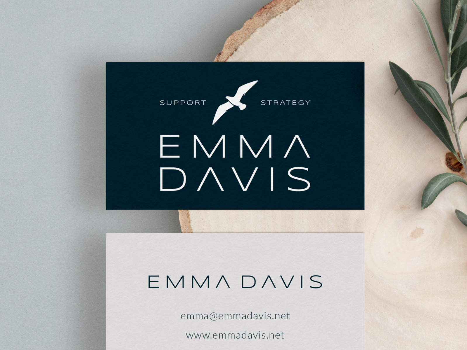 Emma Davis - Consultant Branding Project by Gillian Sarah on Dribbble
