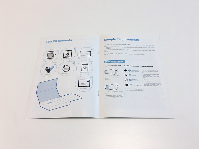 NOVA™ Newborn Genetic Test Brochure by Rita Machado on Dribbble