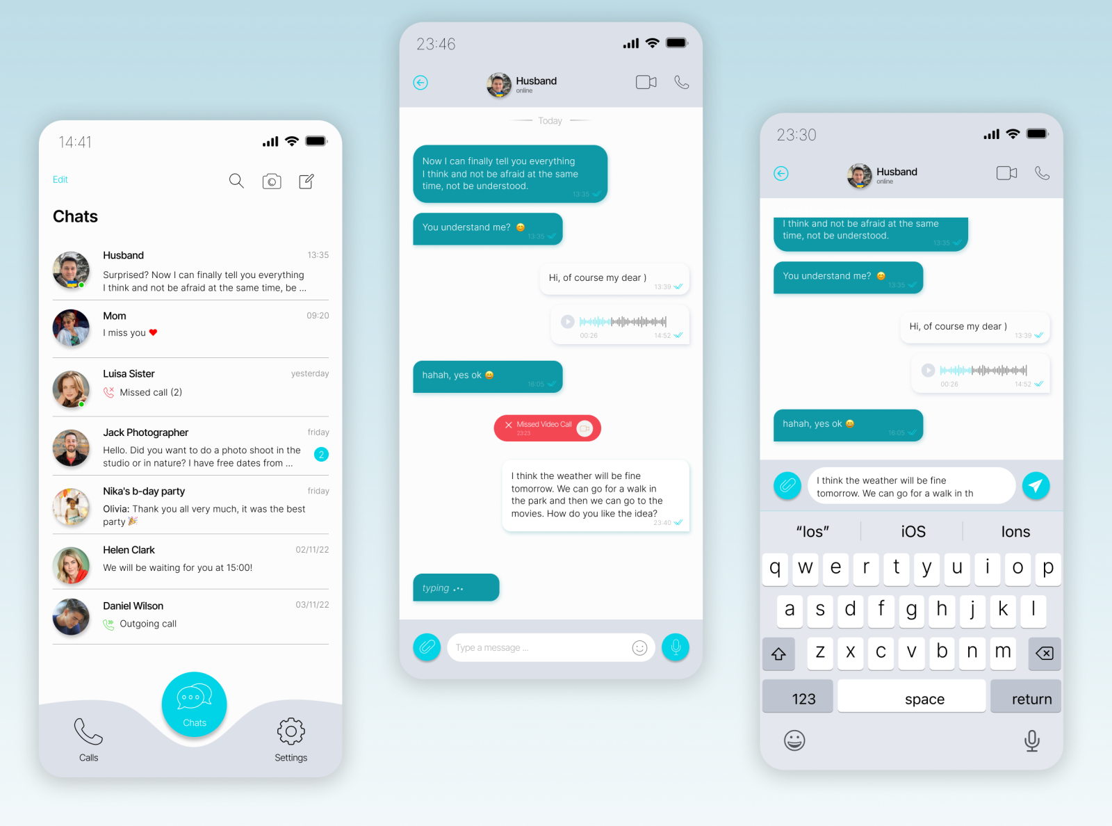 #DailyUI 013 Direct Messaging by Марина Затулина on Dribbble
