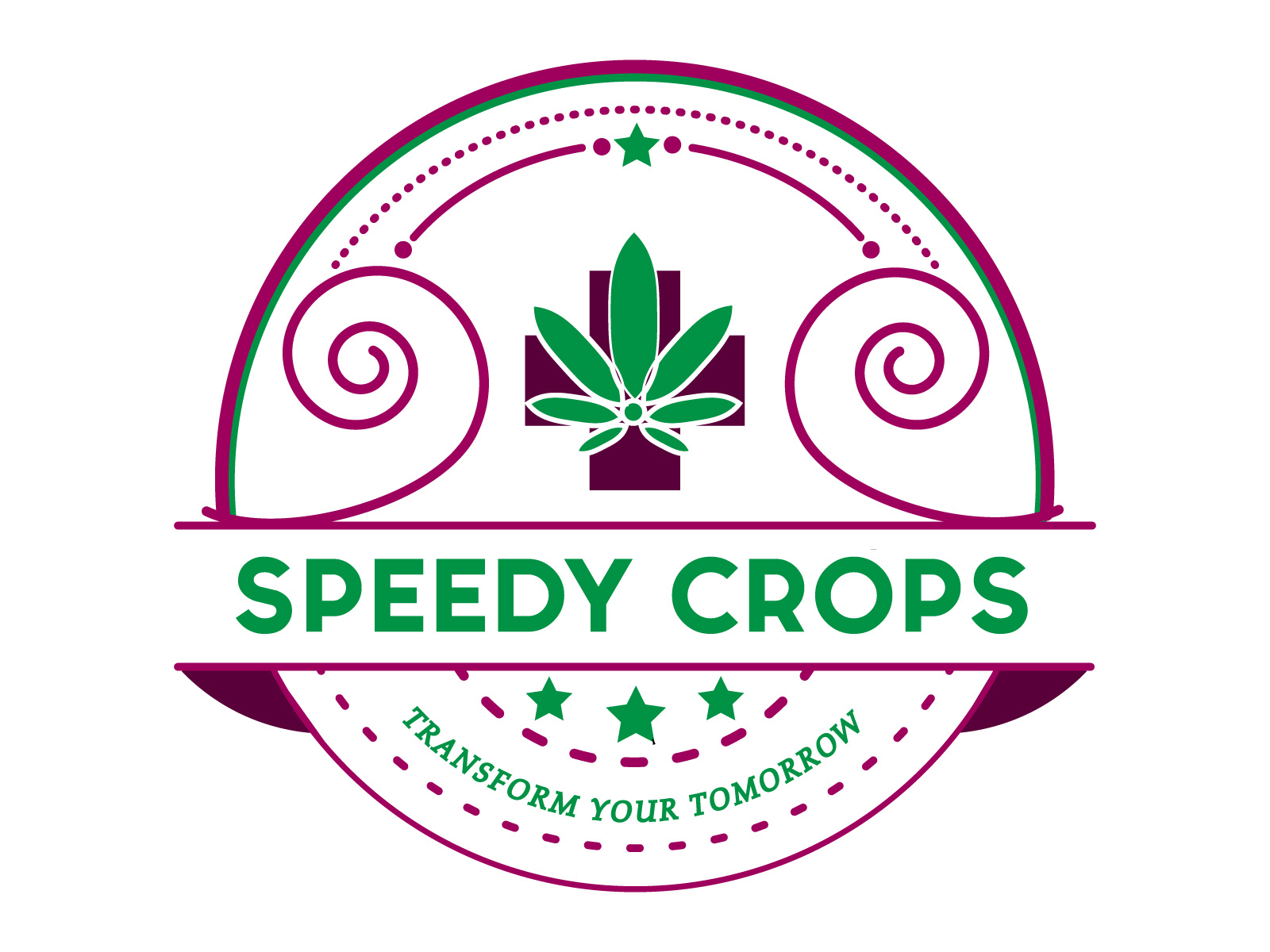 Crops Logo design by Malik_Atelier on Dribbble