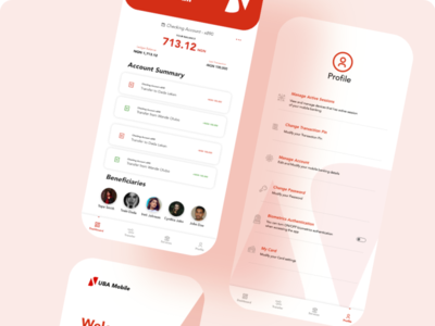 UBA- Mobile Banking UI App Design by Folajin Temidayo on Dribbble