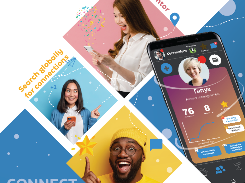 Uni Connect Poster by Ryan Muller on Dribbble