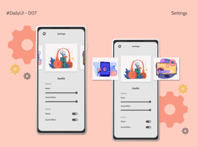 DailyUI - 007 : Settings by Yasya Nurrus Silmi on Dribbble