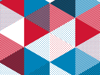 Screen print pattern by Chris Hood on Dribbble