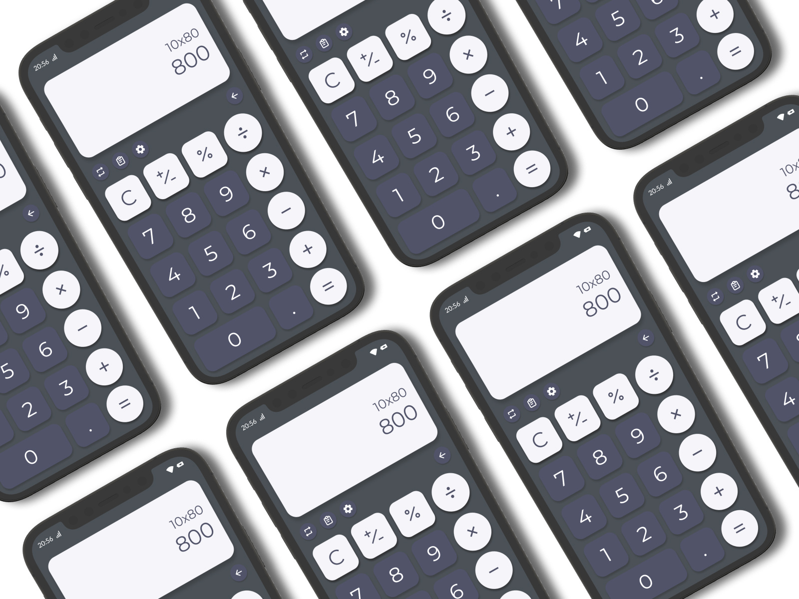 Calculator by Pandi Septiawan on Dribbble