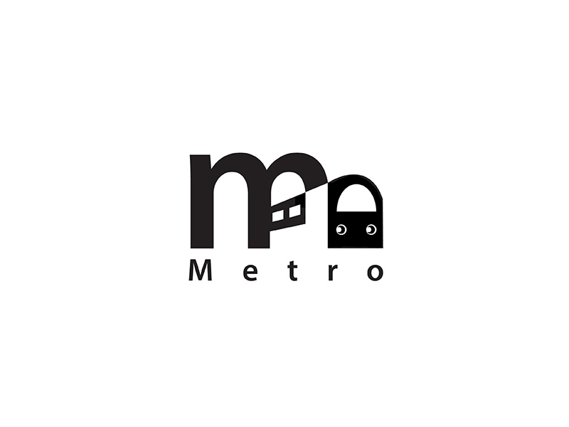 Metro Logo by Trent Davis on Dribbble