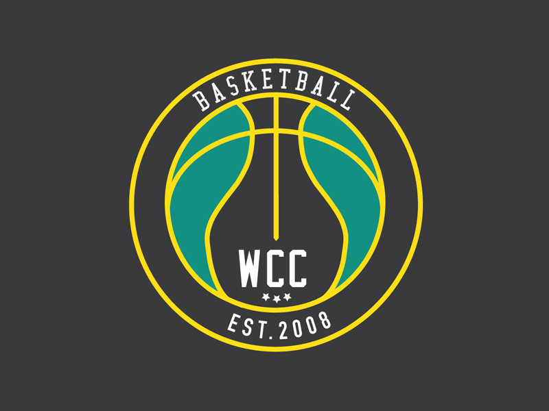 WCC Basketball Logo by Ben Casalino on Dribbble