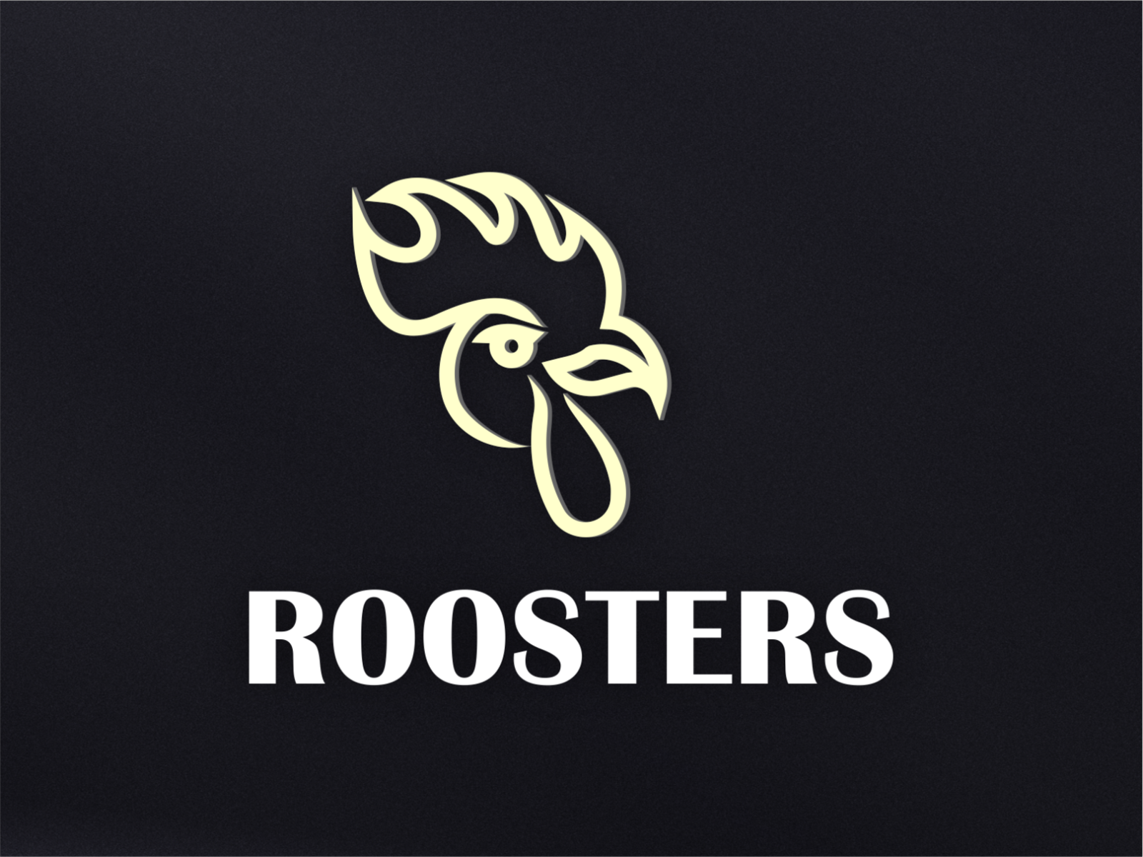 roosters logo by brandal_design on Dribbble