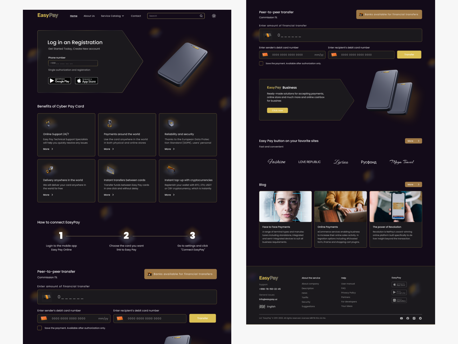 EasyPay- product design of payment by Nelya on Dribbble