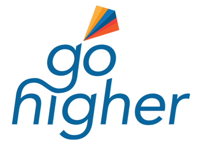 Go Higher, logo concept by Margaret Spalding on Dribbble