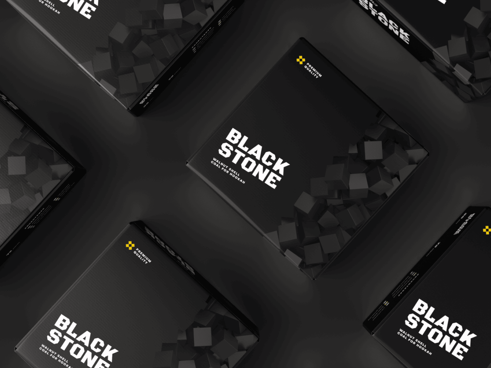 Black Stone box design by Oleksii Karavan on Dribbble