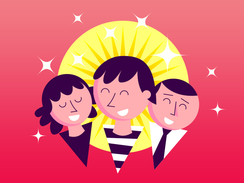 Happy by Martin Fogelström on Dribbble