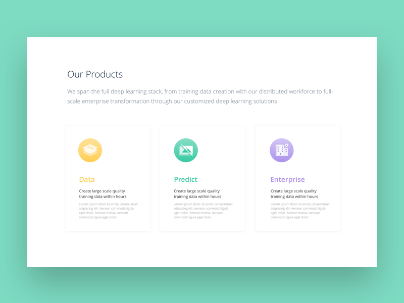 Product Page by Abhishek Linda on Dribbble