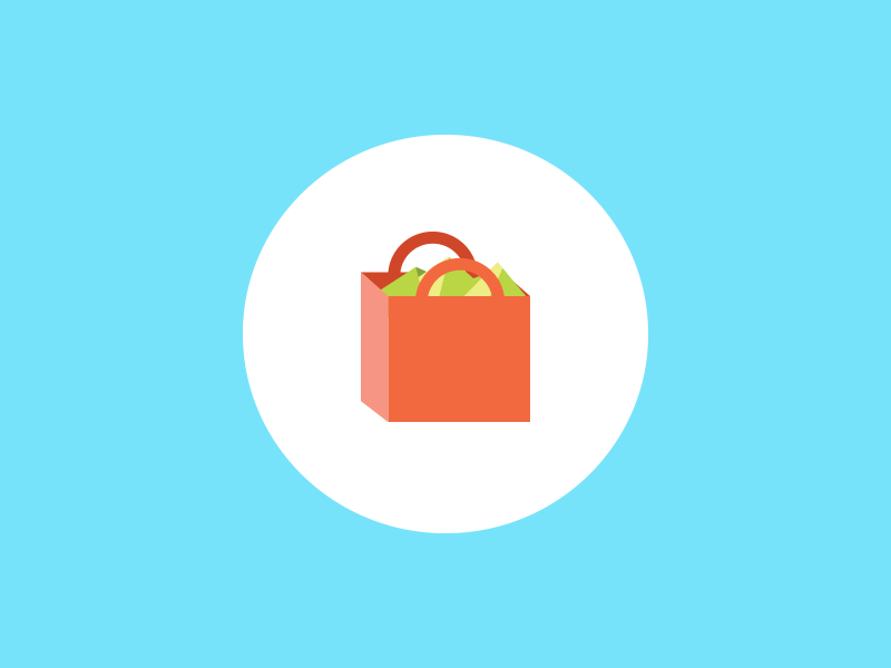 Shopping Site Icons [gif] by Trace Palmatier on Dribbble