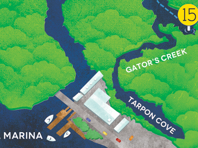 Marina Map by Trace Palmatier on Dribbble