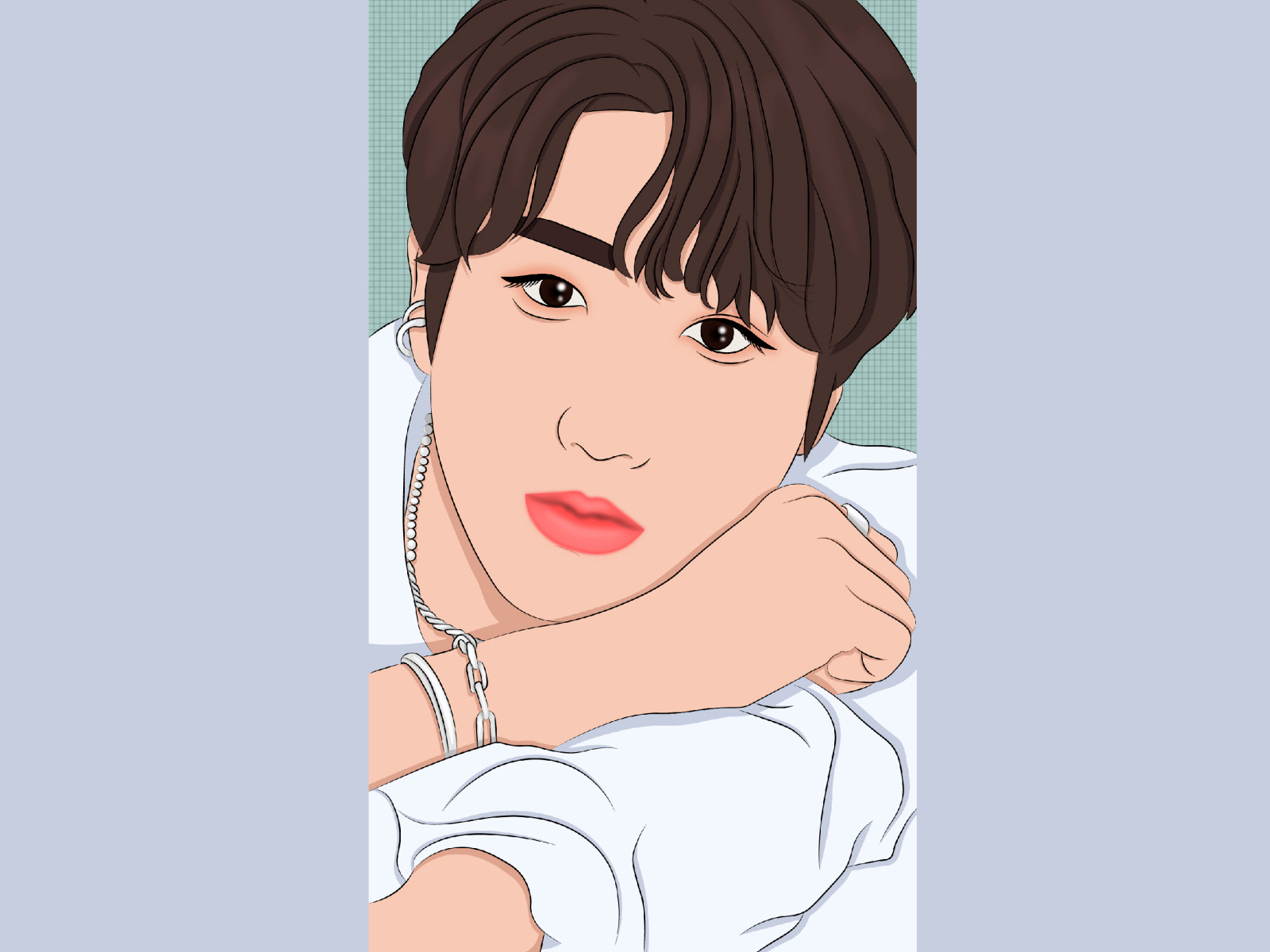 Han, Stray Kids by Agata Sadnowska on Dribbble