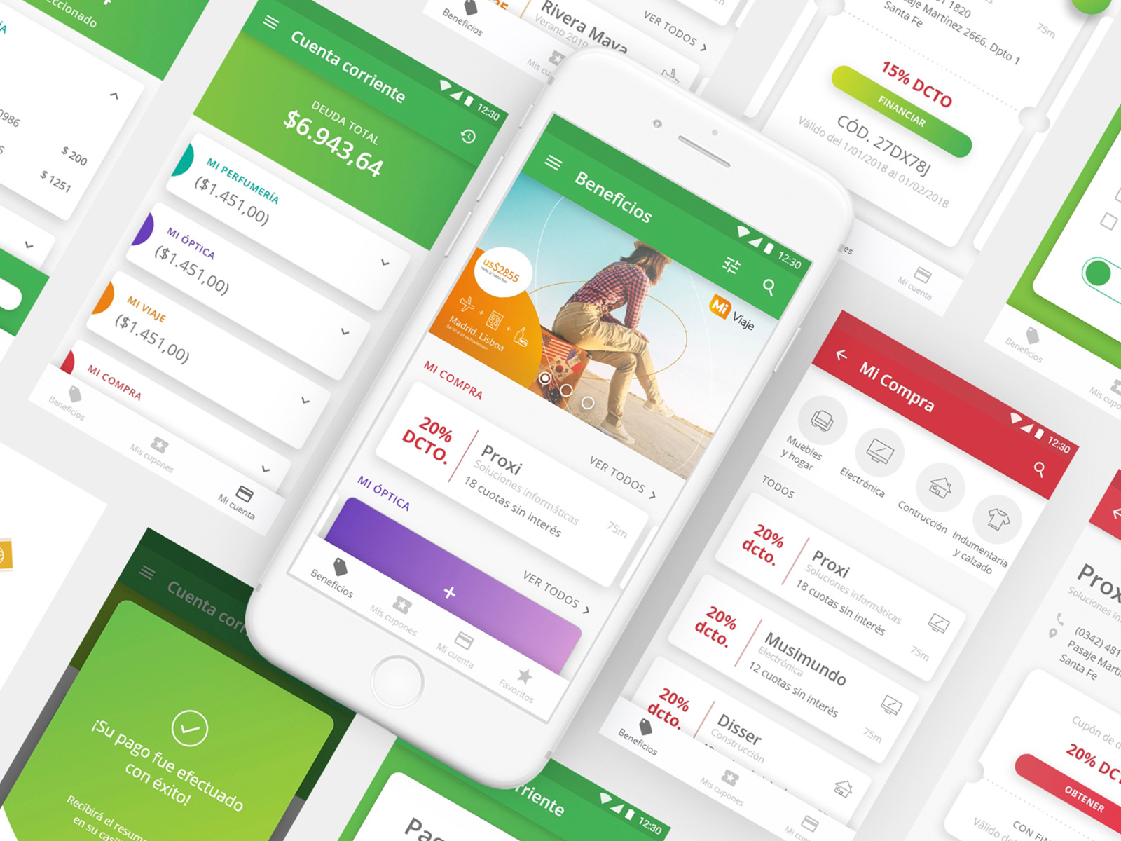 Mi Mutual - app design by Santi Fernández on Dribbble