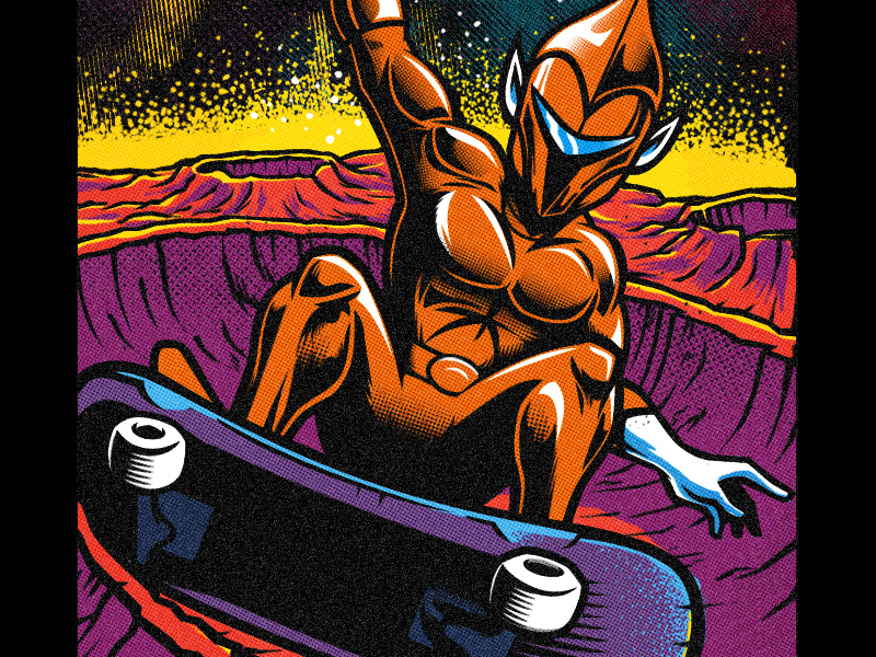 Copper Kid SK8 by Gabo Romero on Dribbble