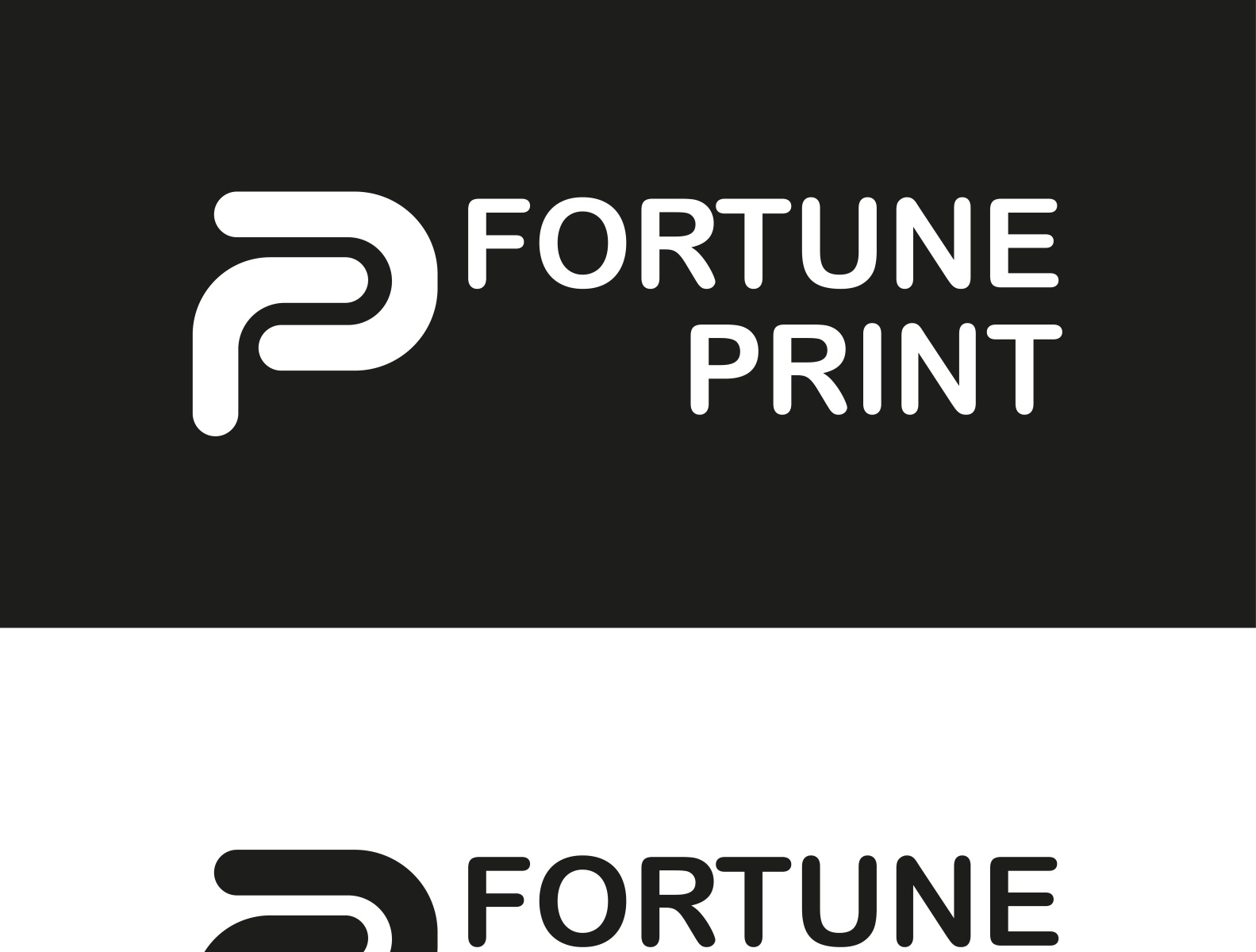 Log Designing Idea | Fortune Print | FP | Print logo by Ata Ullah on ...