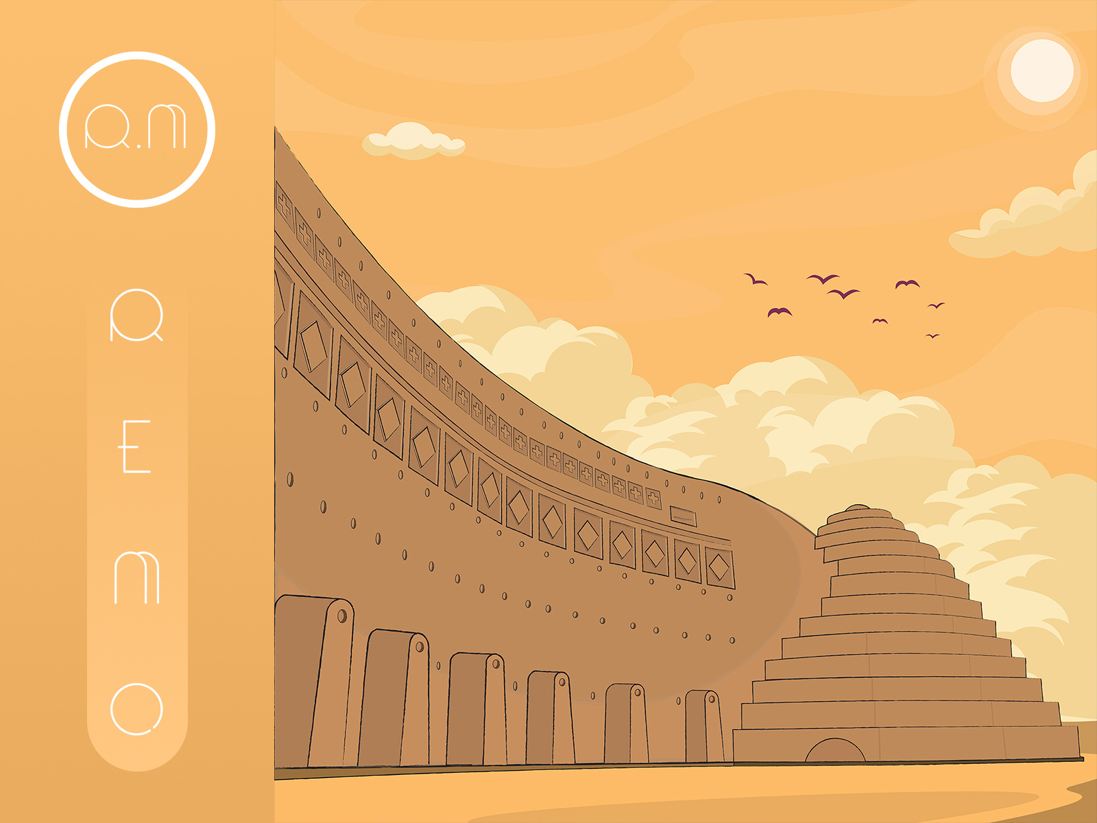 Twin Iceboxes of Sirjan - Iran by Remoarchitecture on Dribbble