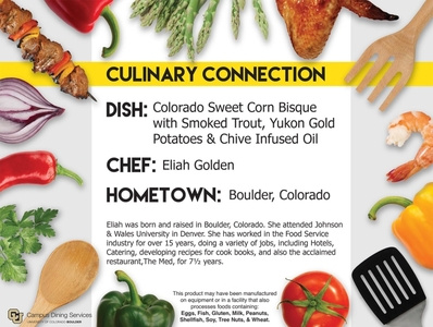 Culinary Connection poster by Michael Reynoso on Dribbble