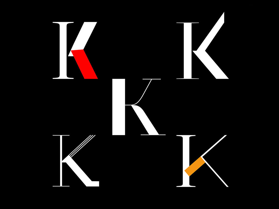 K K K K K letter by Tatiana Roshal on Dribbble