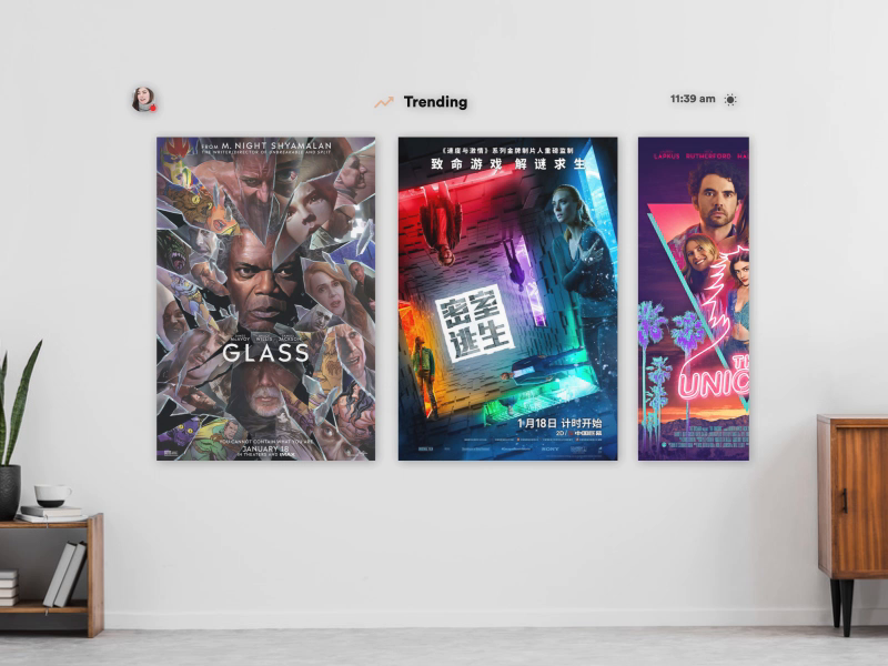 TV Wall Interface by Mauricio Bucardo on Dribbble