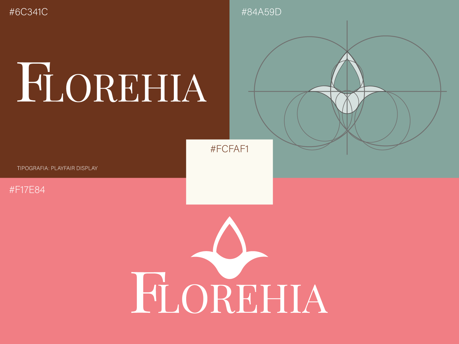 FLOREHIA-LOGO DESIGN by Gabriel Arrieta on Dribbble