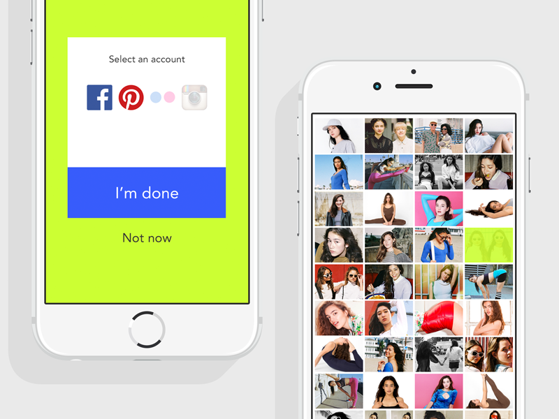 Present app (nearly there) by Sam Mearns on Dribbble