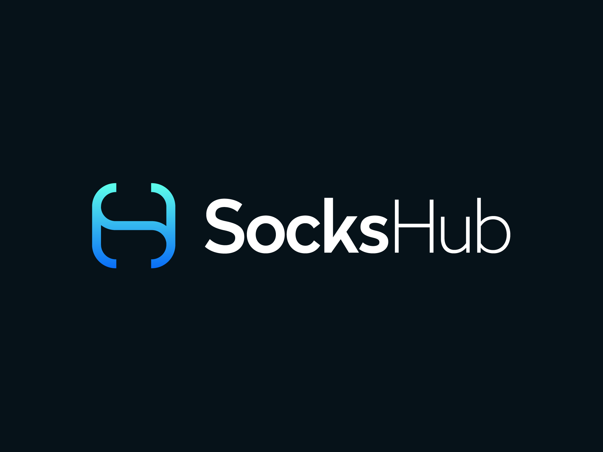 SocksHub / proxy service / logo design | definingeverthing
