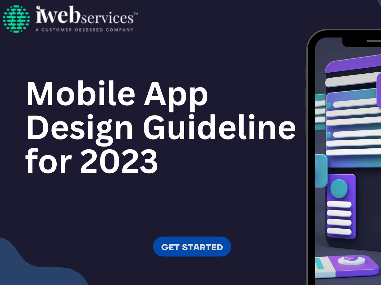 Mobile App Design Guideline for 2023 by iWebServices on Dribbble