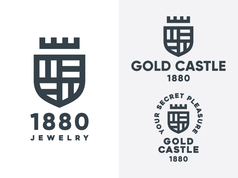 Gold Castle #2 by João Augusto on Dribbble
