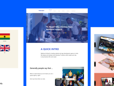 About Us Page UI Design Idea by WEBHOOD on Dribbble