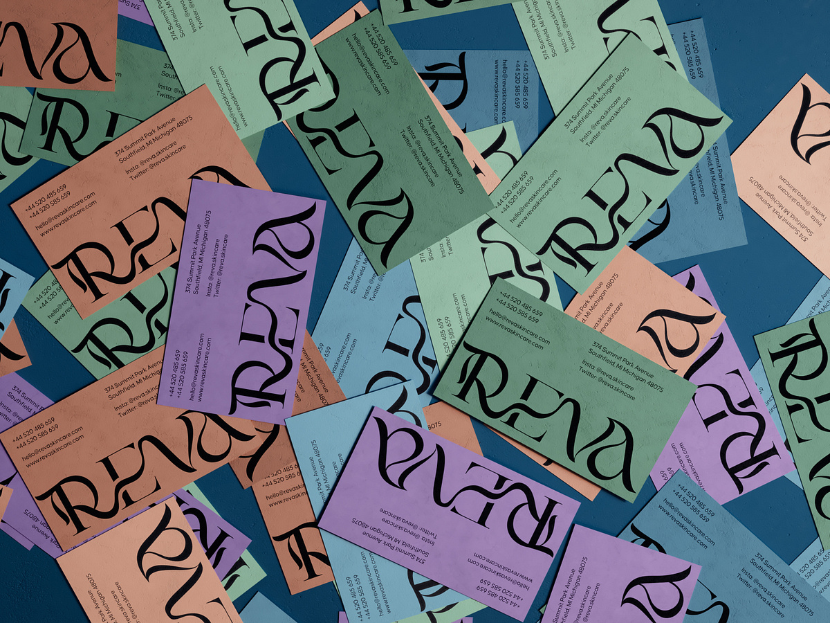 Reva brand identity concept design by AK on Dribbble