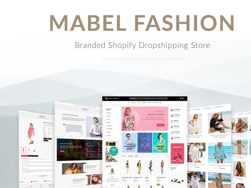 web mockup free download shopify store by Nazmul Moon on Dribbble