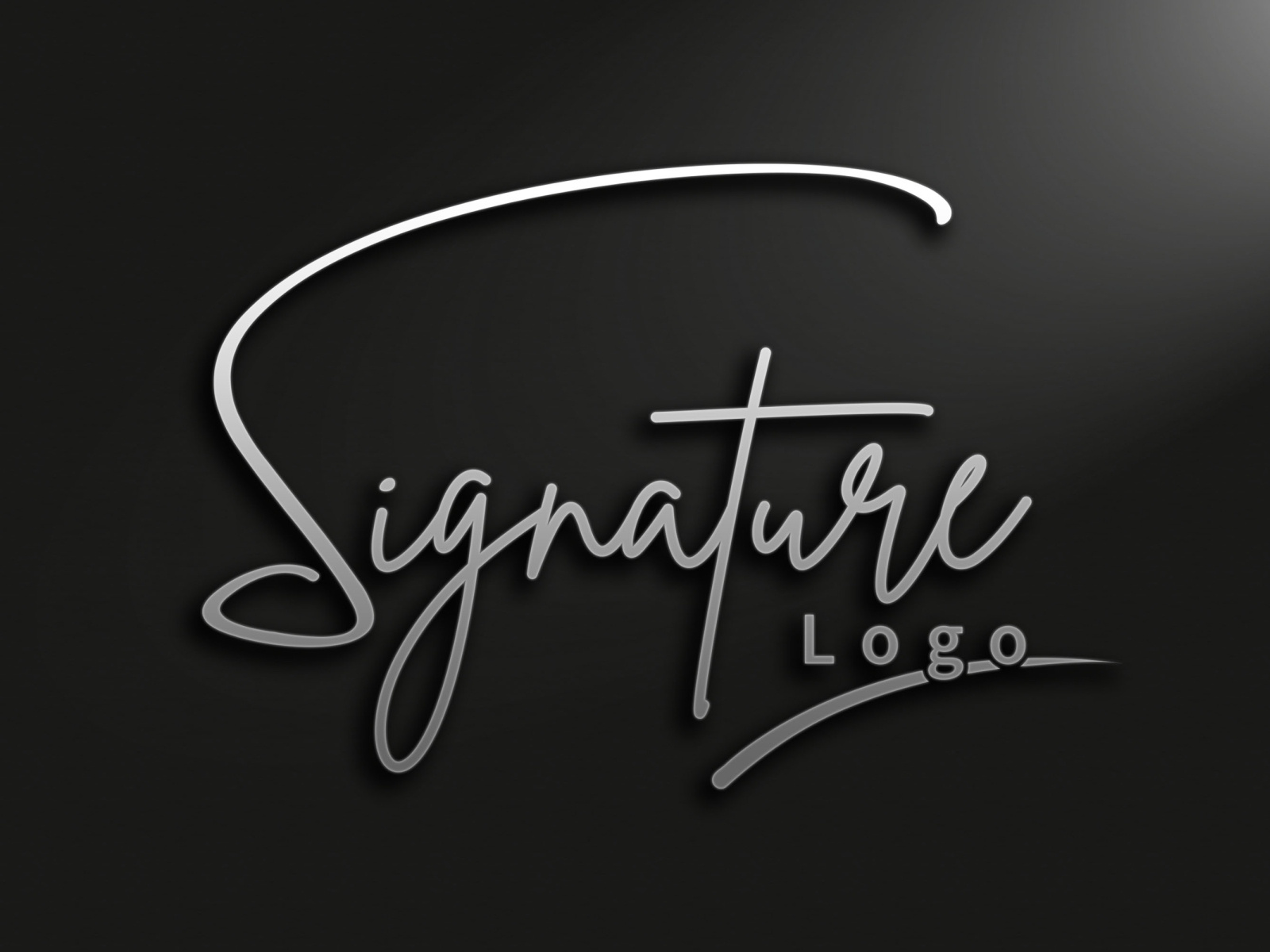 Signature Logo Design by Falguny Chowdhury Oyshee on Dribbble