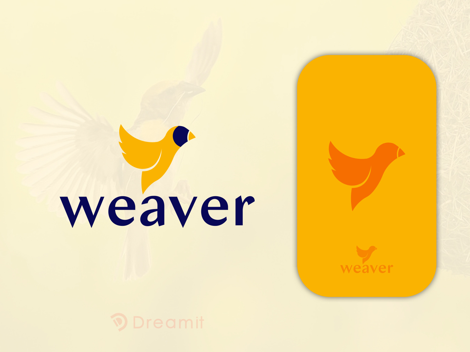 Weaver | Logo Design,Brand Identity Design by Faru on Dribbble