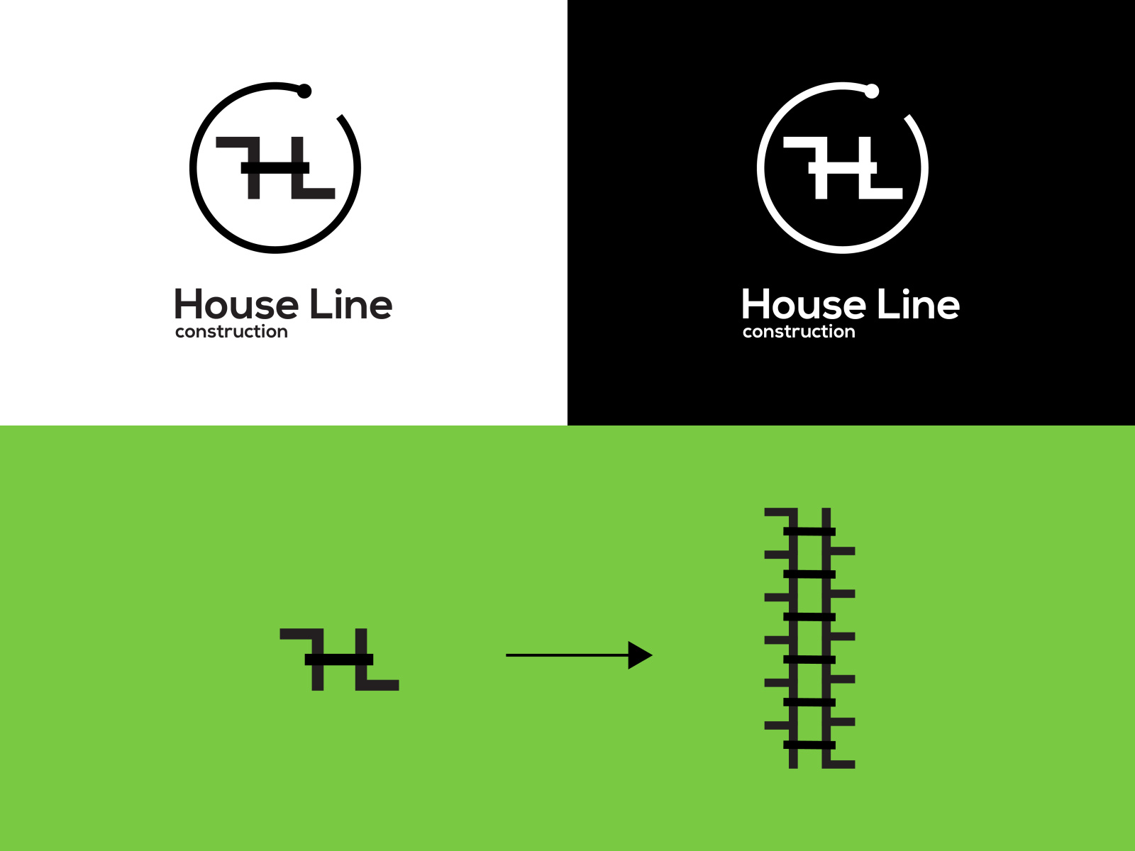 House Line Construction by razib raj on Dribbble