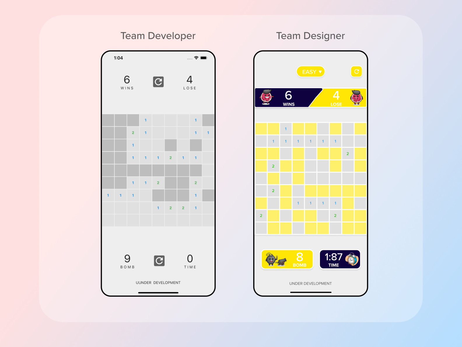 Developer vs designer by Shagun Tyagi on Dribbble